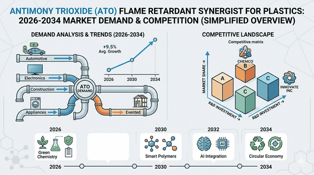 Antimony Trioxide Flame Retardant Synergist for Plastics Market Demand ...