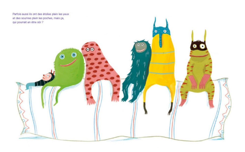 Line and spot in the works of Albertina Zullo